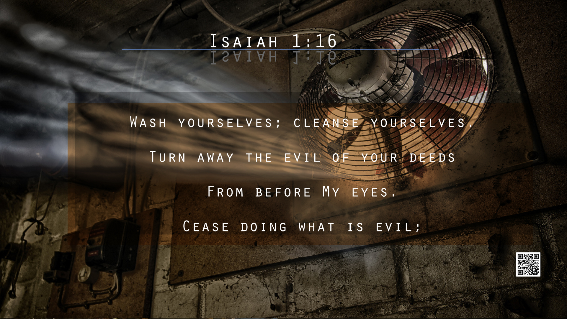 Isaiah 1.16 | This Is TRUTH