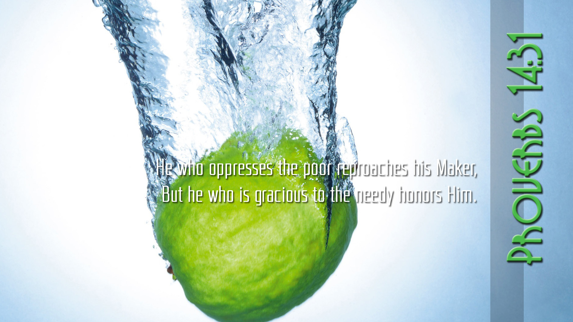 Proverbs 14.31 | This Is TRUTH