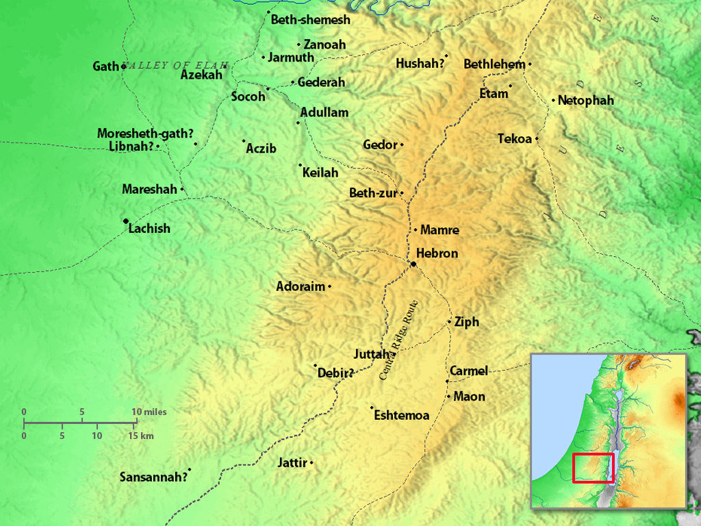 Hebron Map | This Is TRUTH