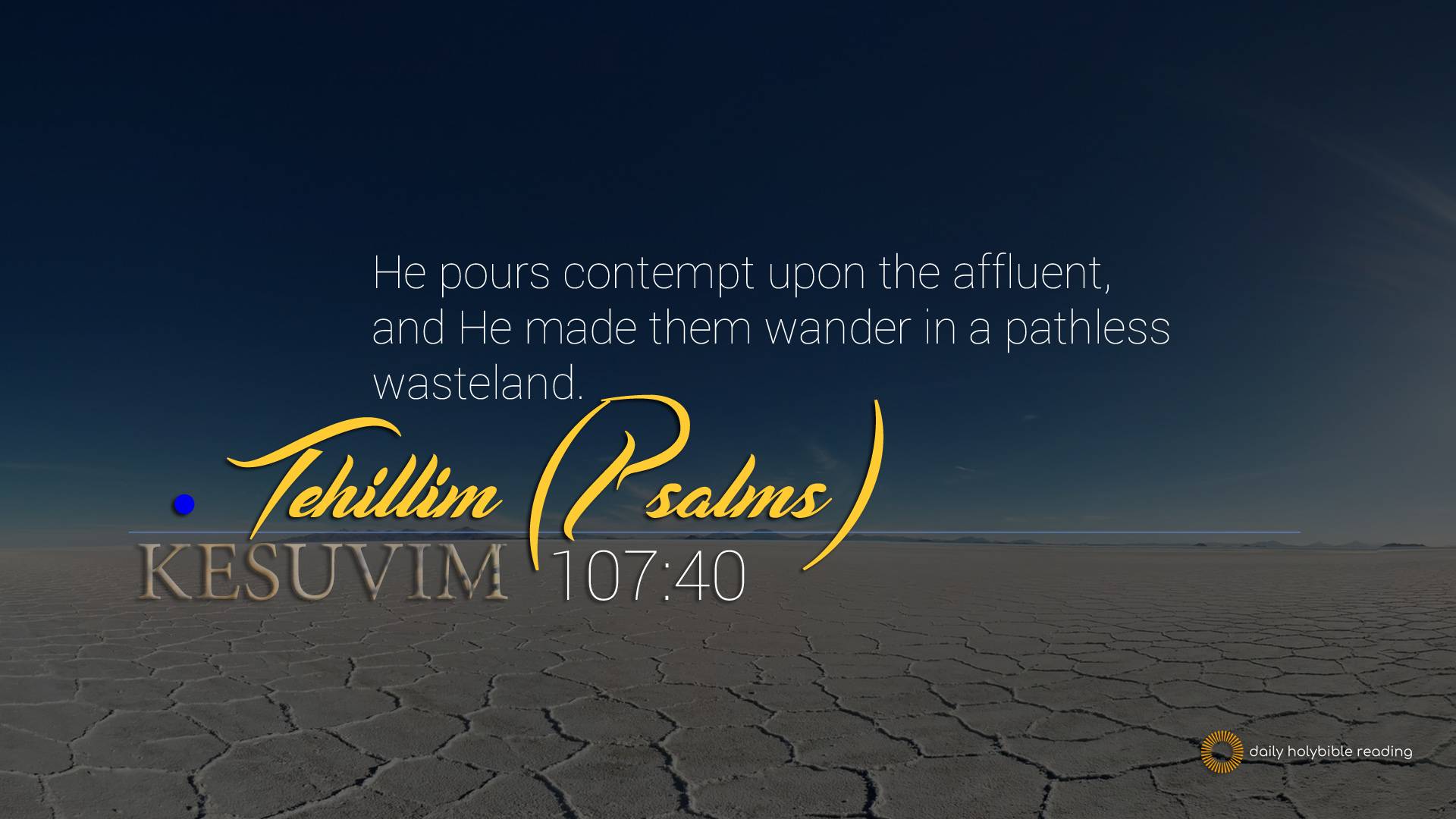 PSALMS Chapter 107 | This Is TRUTH