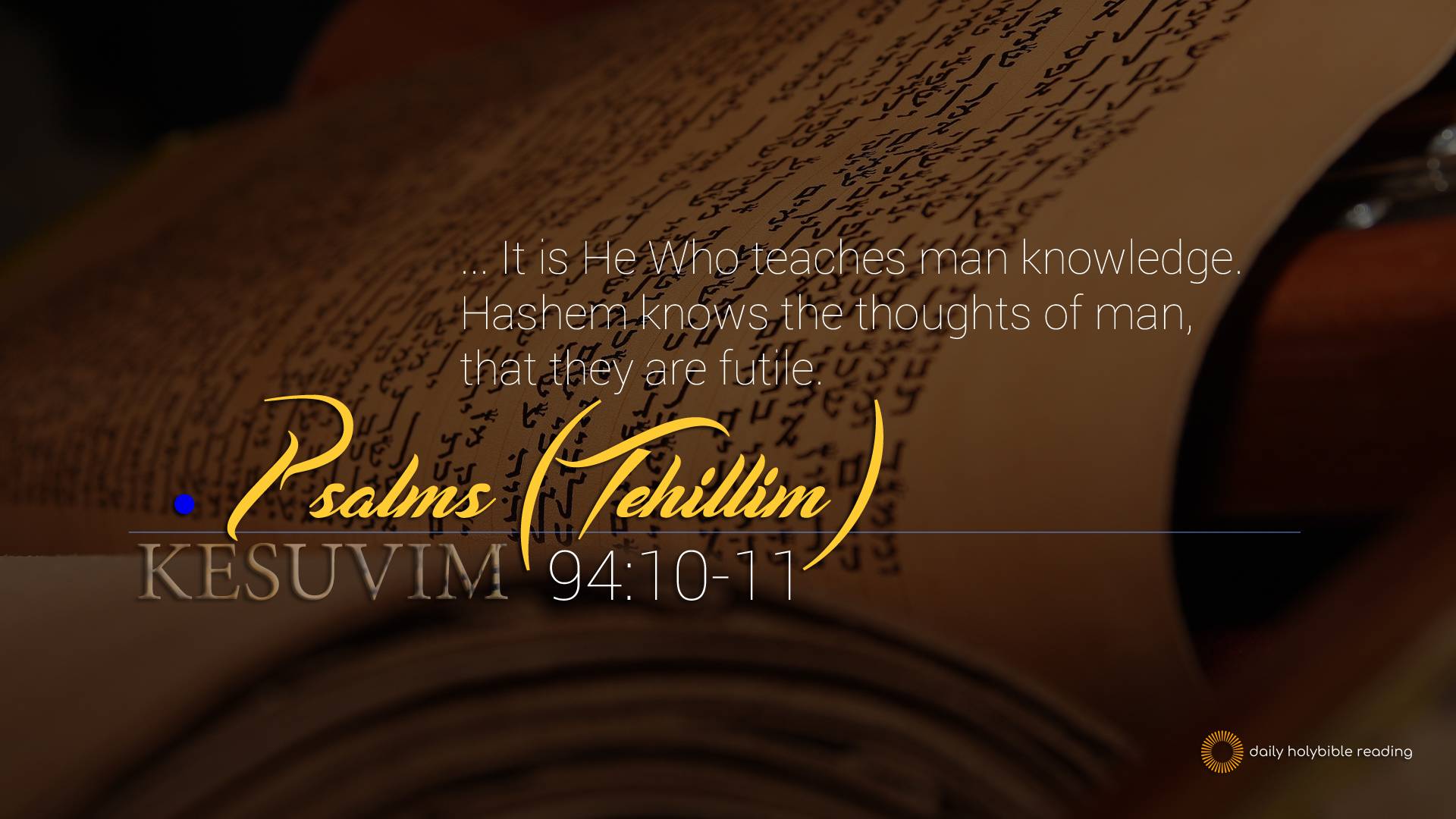 PSALMS Chapter 94 | This Is TRUTH