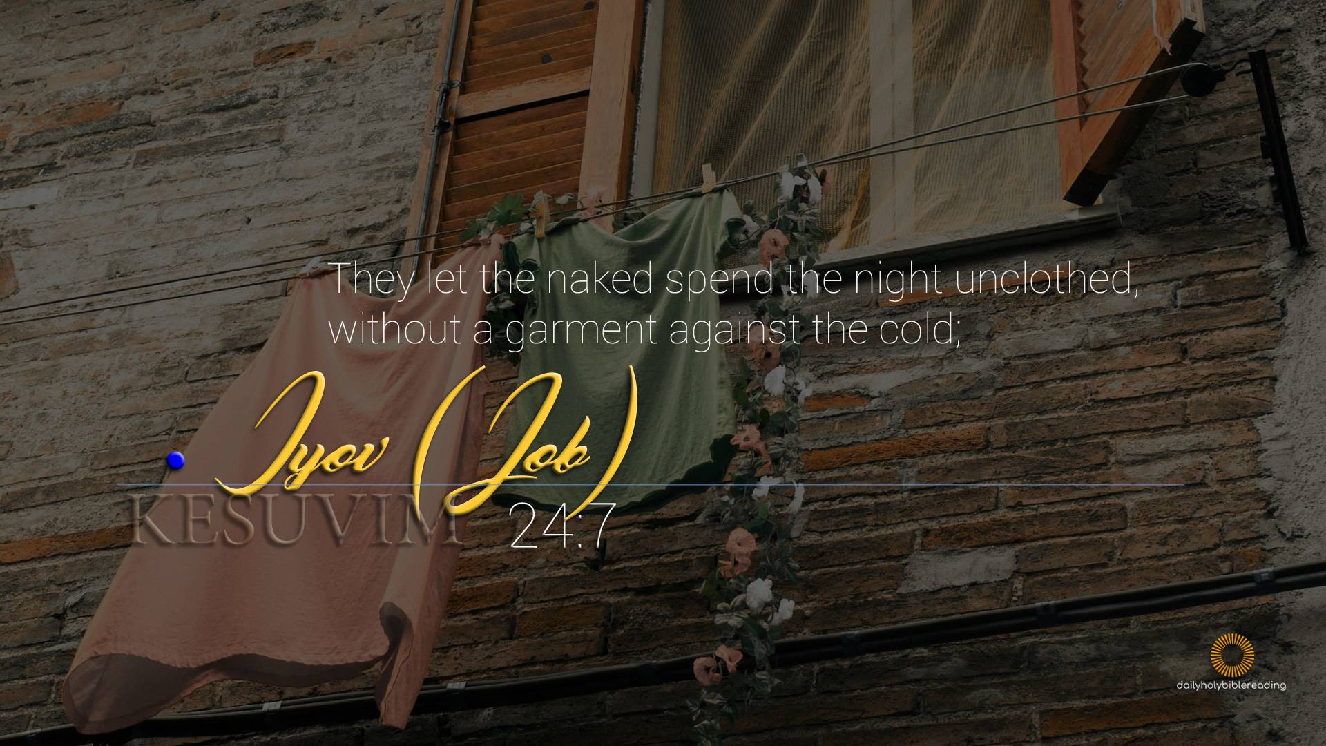 Job | Daily Holy Bible Reading