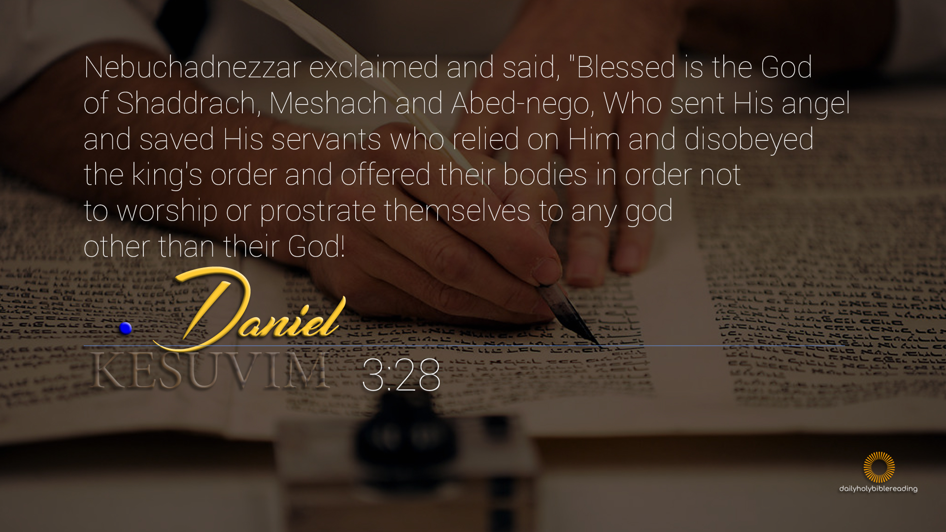 Daily Holy Bible Reading