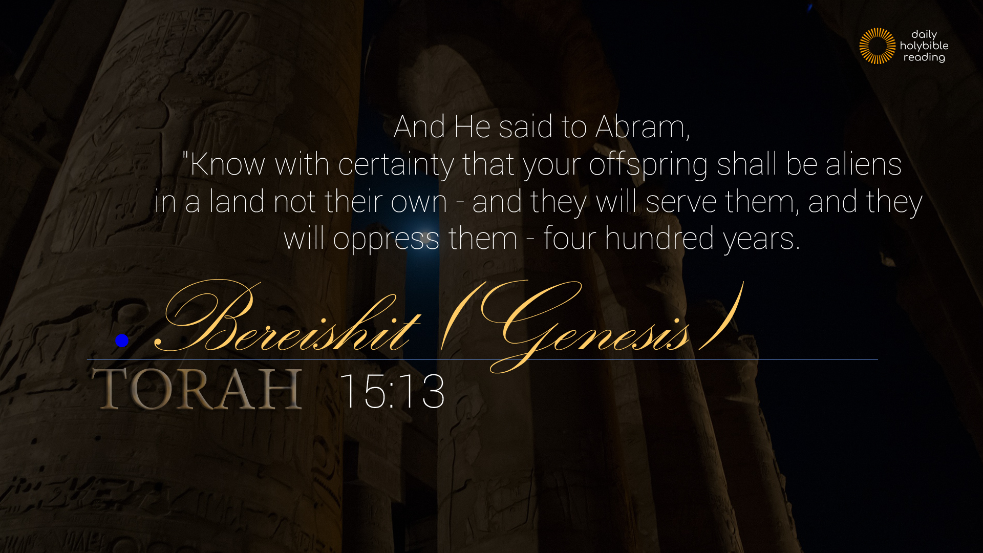 GENESIS Chapter 20 | Daily Holy Bible Reading