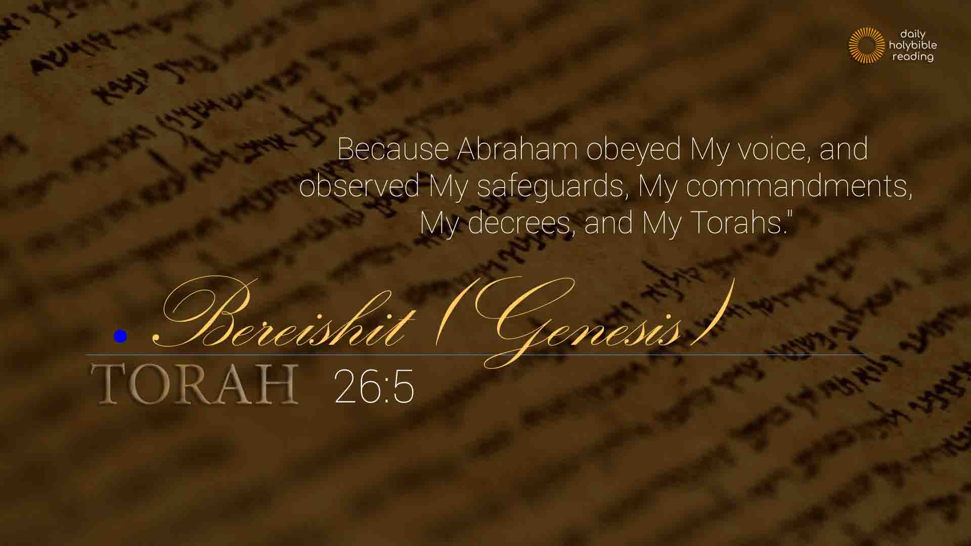 GENESIS Chapter 33 | Daily Holy Bible Reading