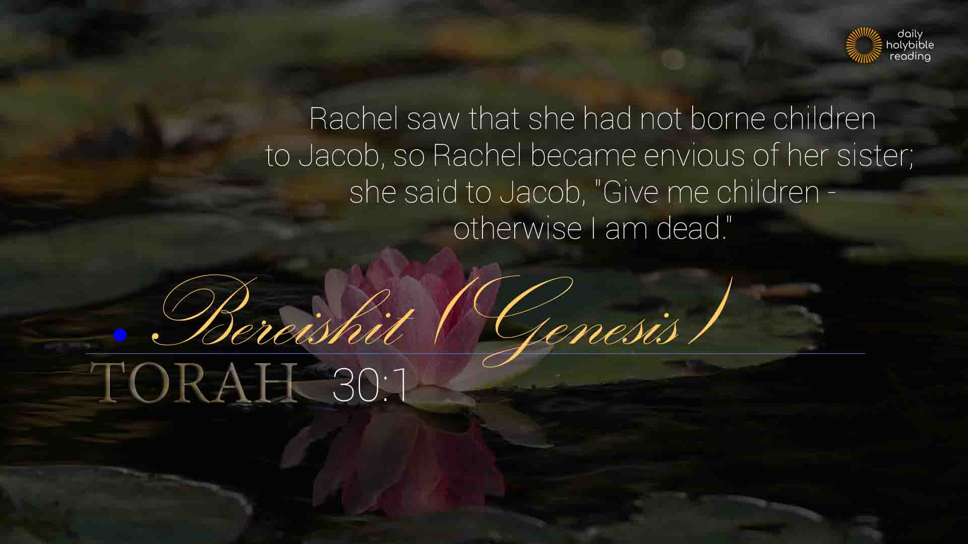 GENESIS Chapter 33 | Daily Holy Bible Reading