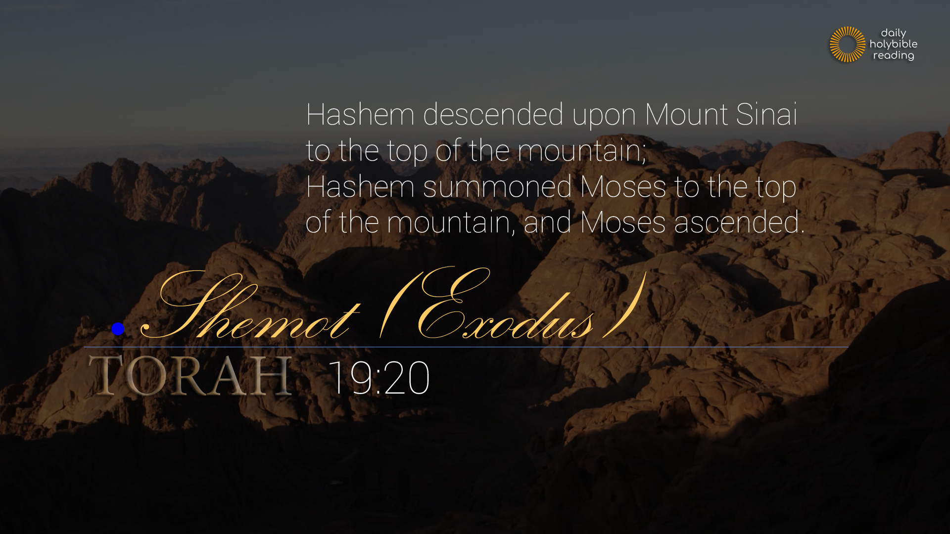 EXODUS Chapter 19 | This Is TRUTH