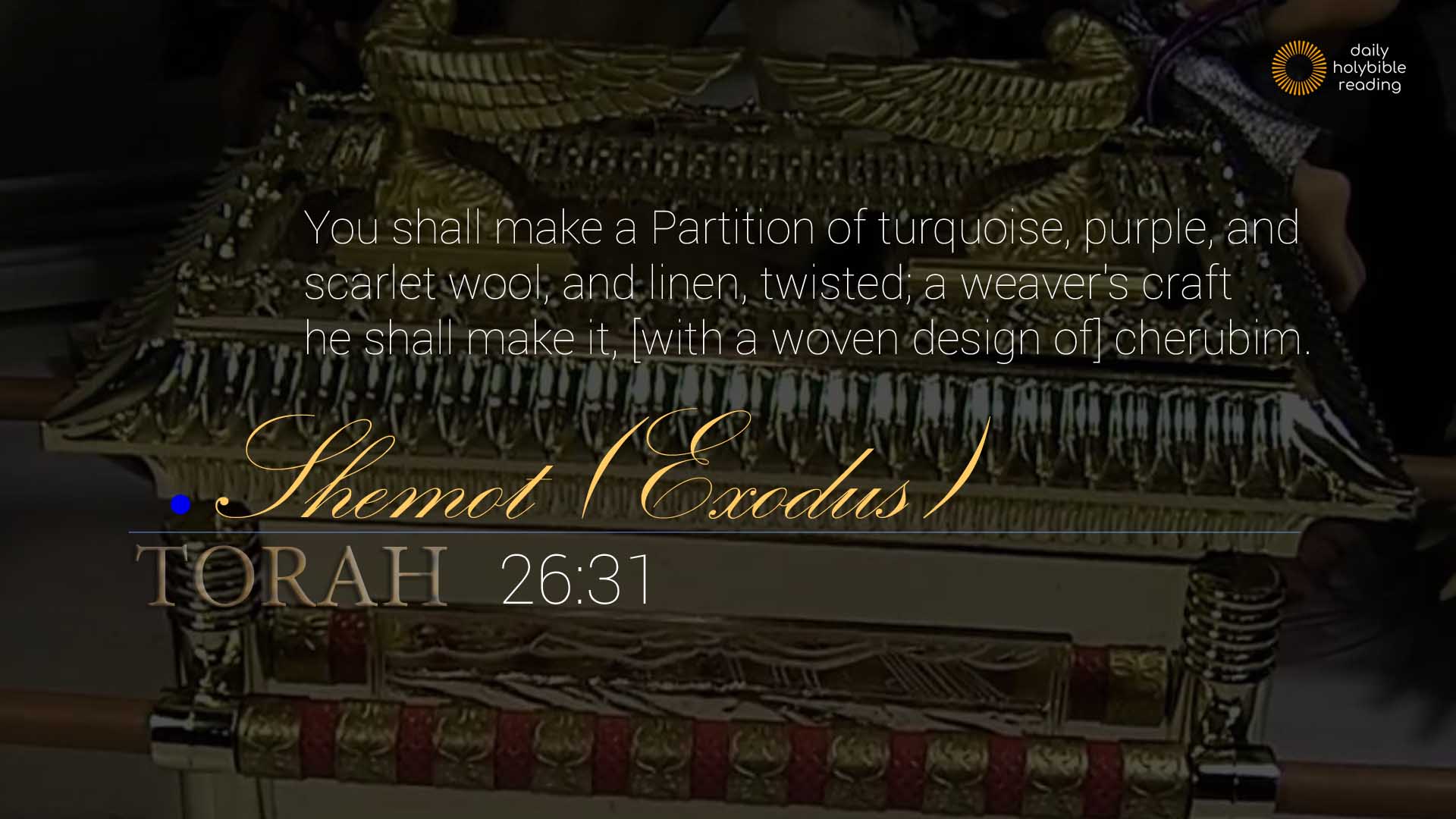 EXODUS Chapter 29 | Daily Holy Bible Reading