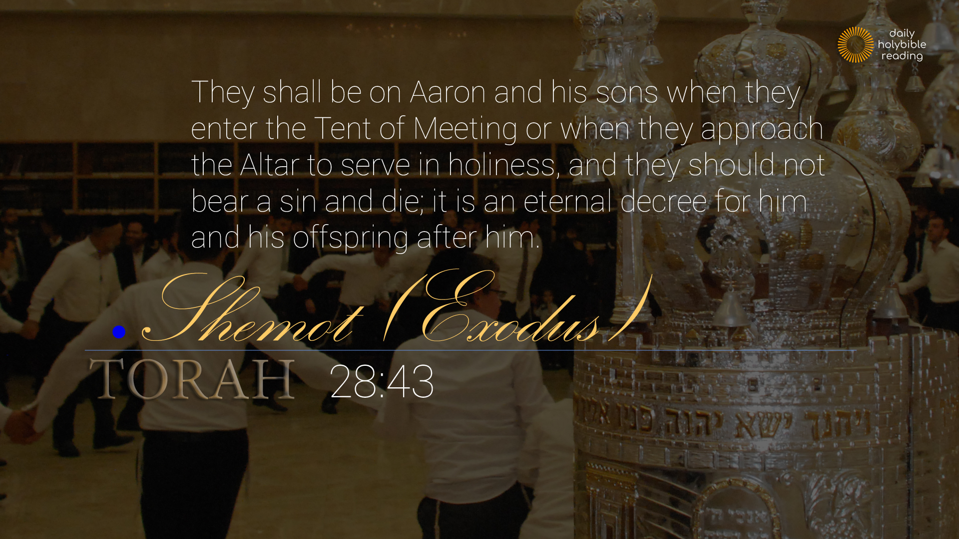 EXODUS Chapter 29 | Daily Holy Bible Reading