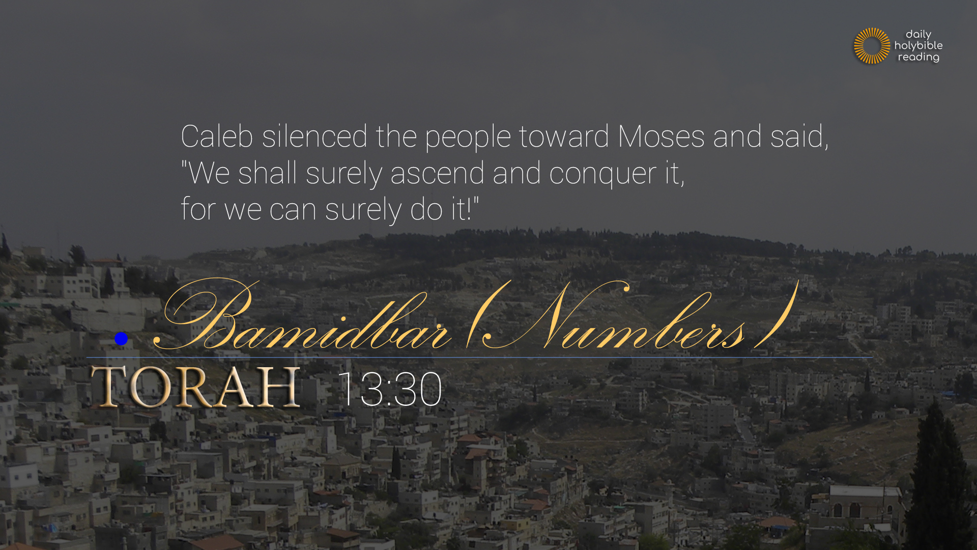 Bamidbar (NUMBERS) | This Is TRUTH