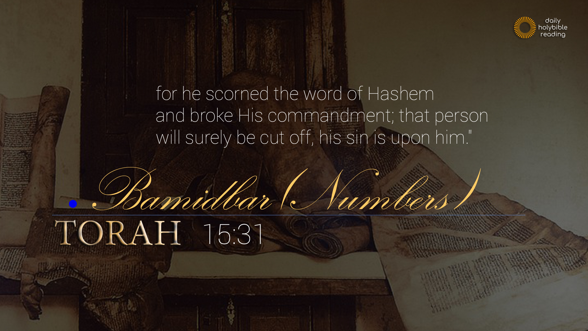 Bamidbar (NUMBERS) | This Is TRUTH