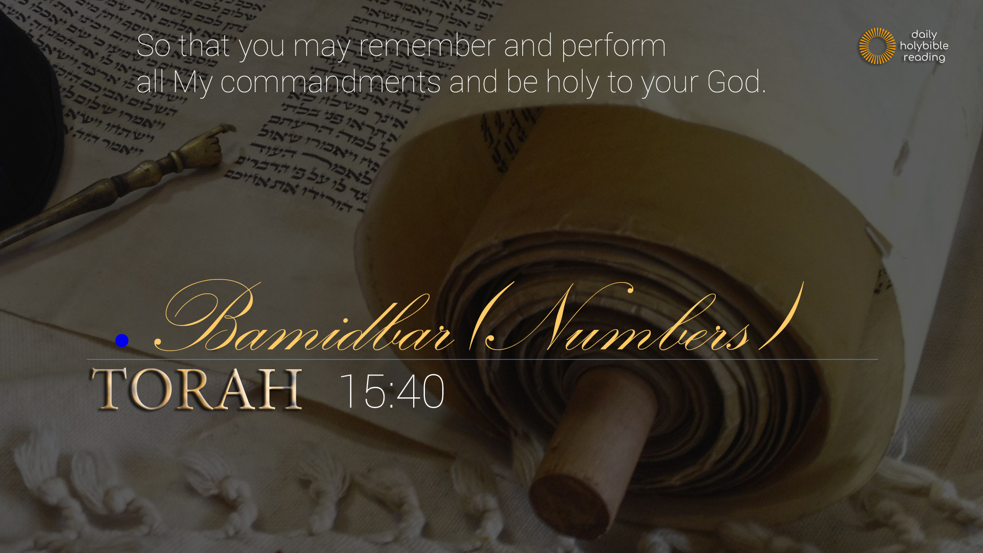 NUMBERS Chapter 2 | Daily Holy Bible Reading