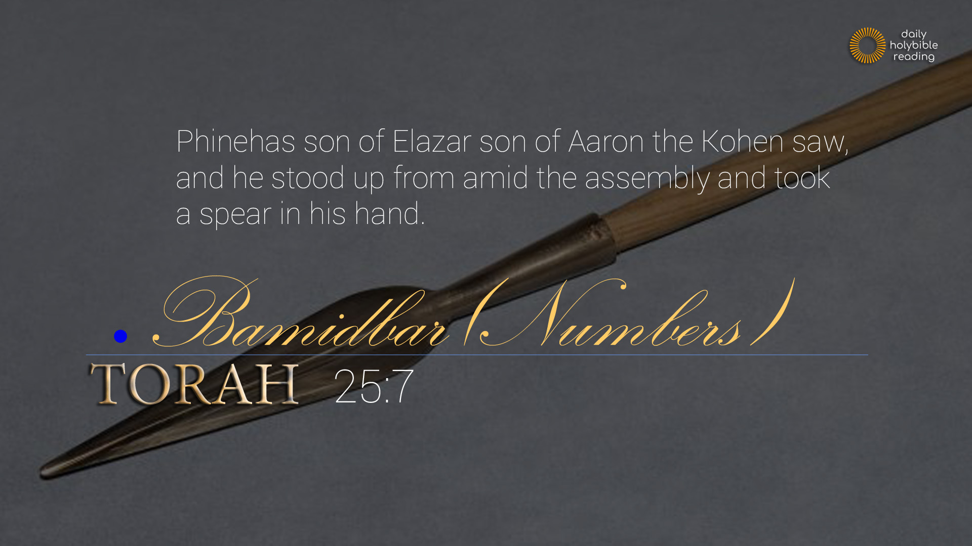 NUMBERS Chapter 29 | Daily Holy Bible Reading