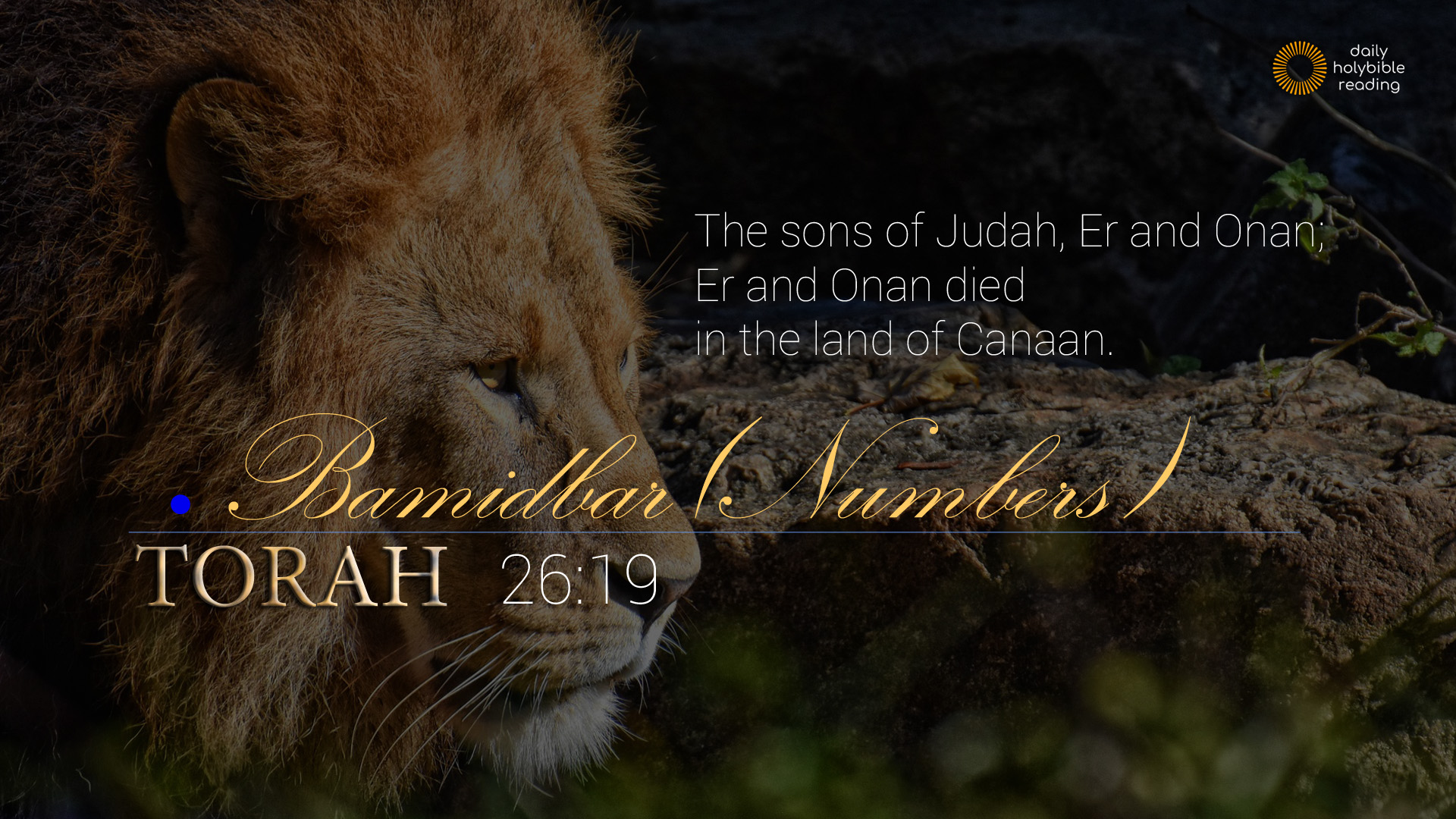 NUMBERS Chapter 28 | Daily Holy Bible Reading