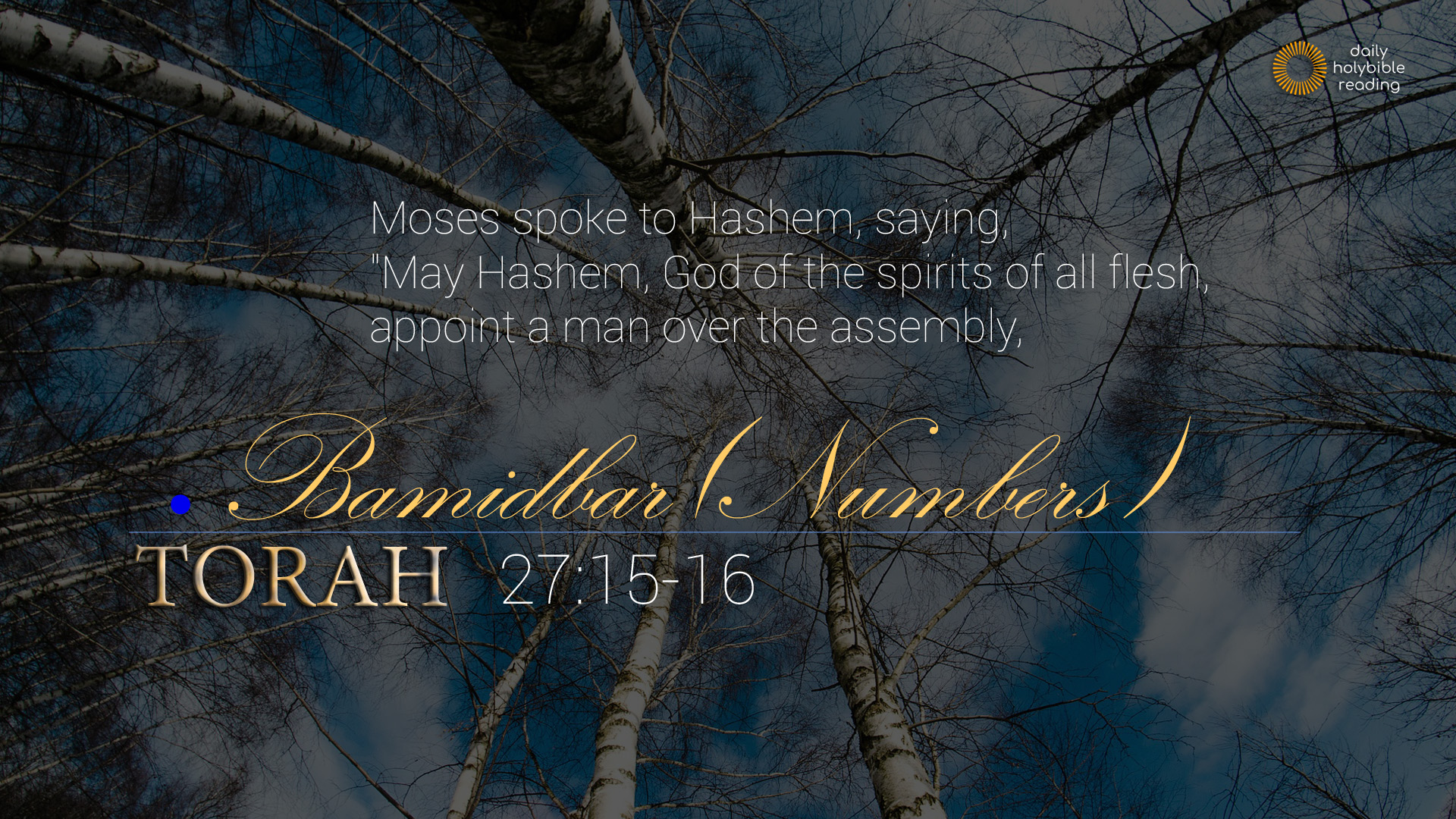 NUMBERS Chapter 28 | Daily Holy Bible Reading