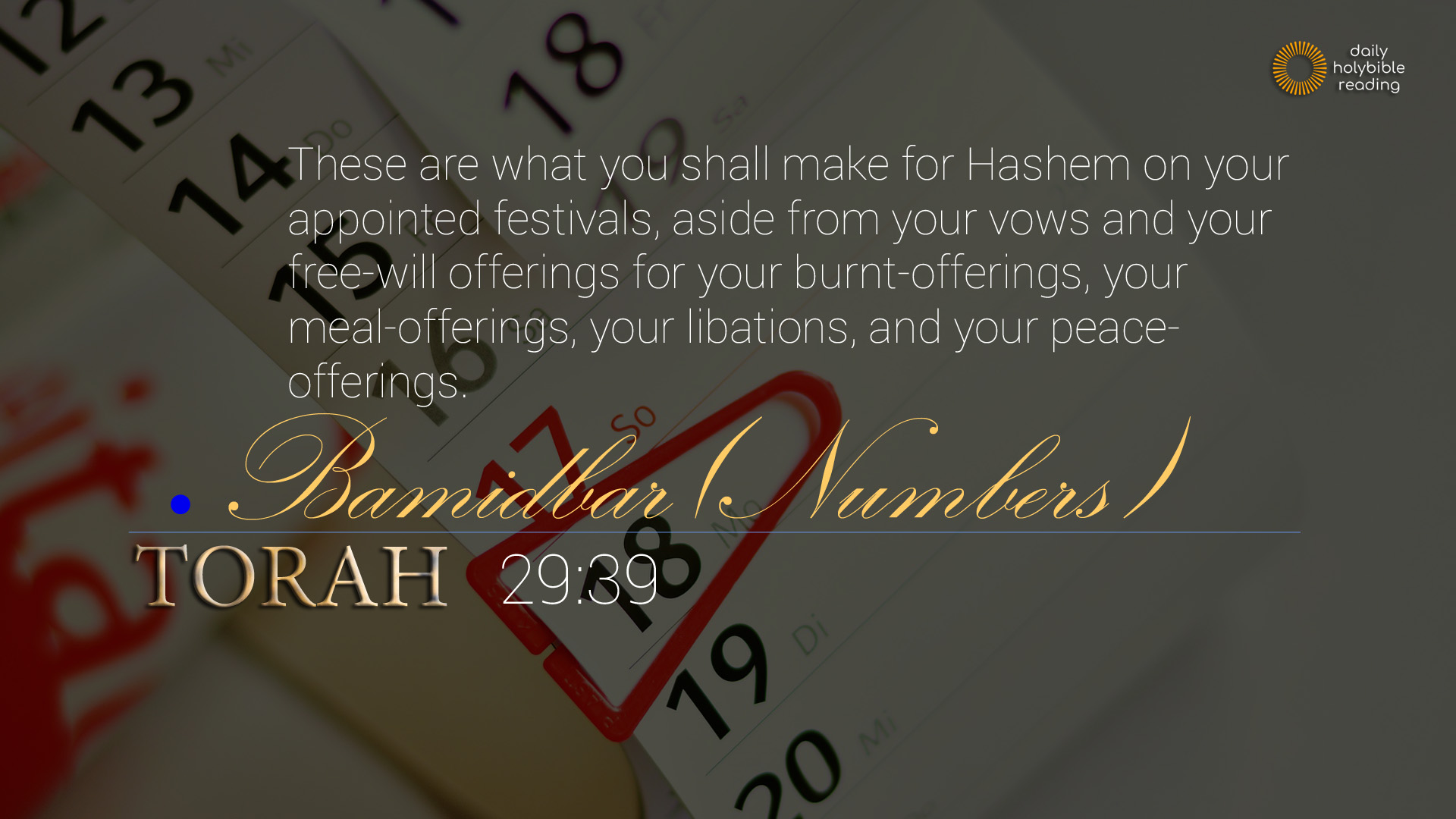 NUMBERS Chapter 31 | Daily Holy Bible Reading