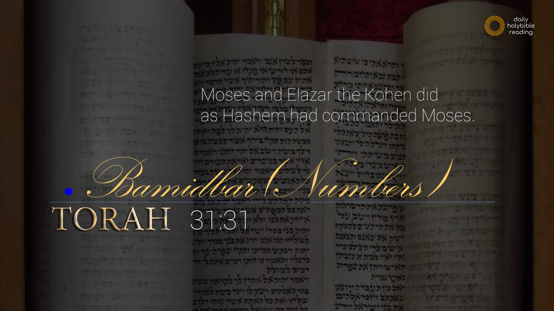 Bamidbar (NUMBERS) | This Is TRUTH