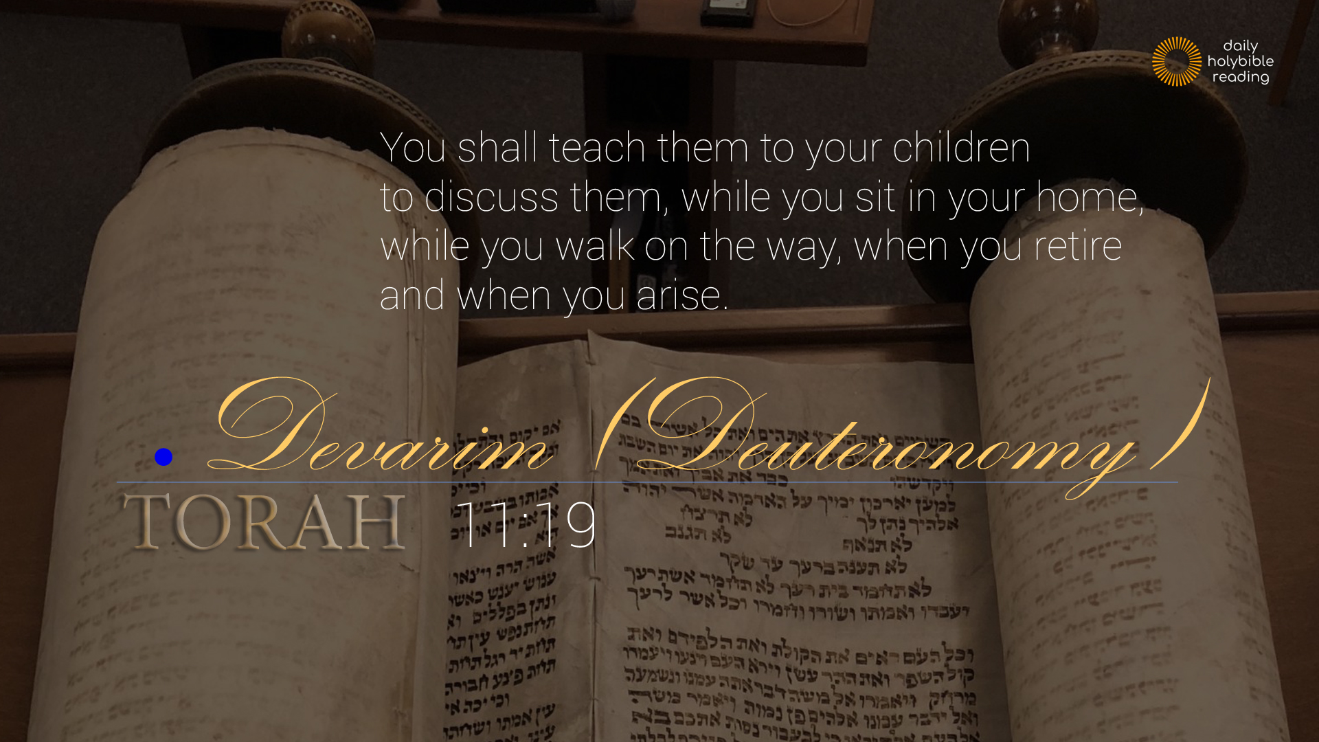 DEUTERONOMY Chapter 16 | Daily Holy Bible Reading