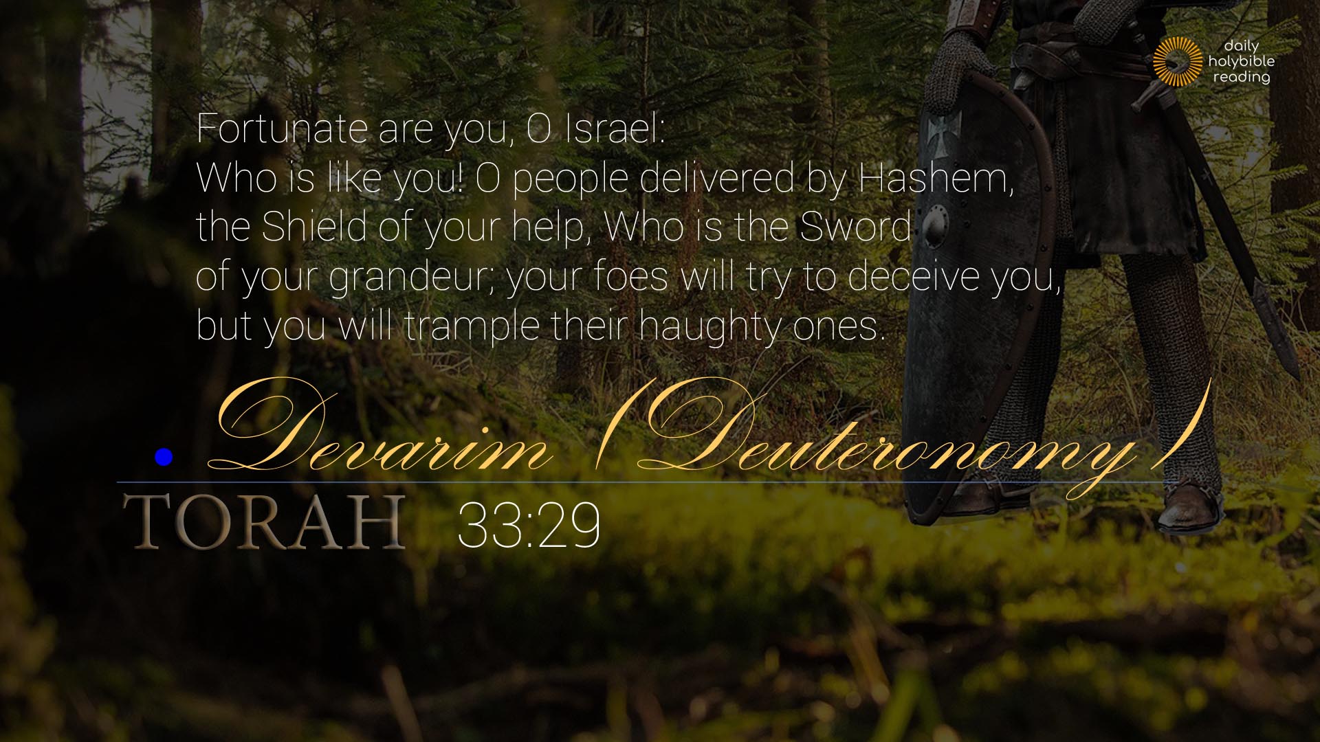 Devarim 33.29 Holy Bible | This Is TRUTH