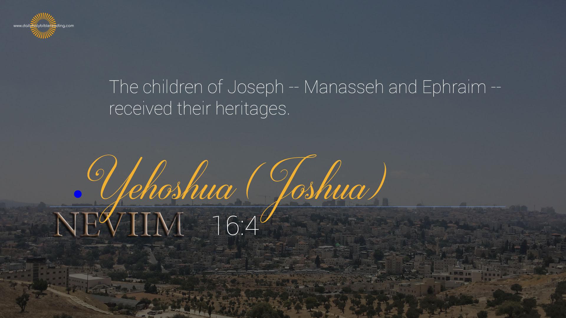 Jehoshua (JOSHUA) | This Is TRUTH