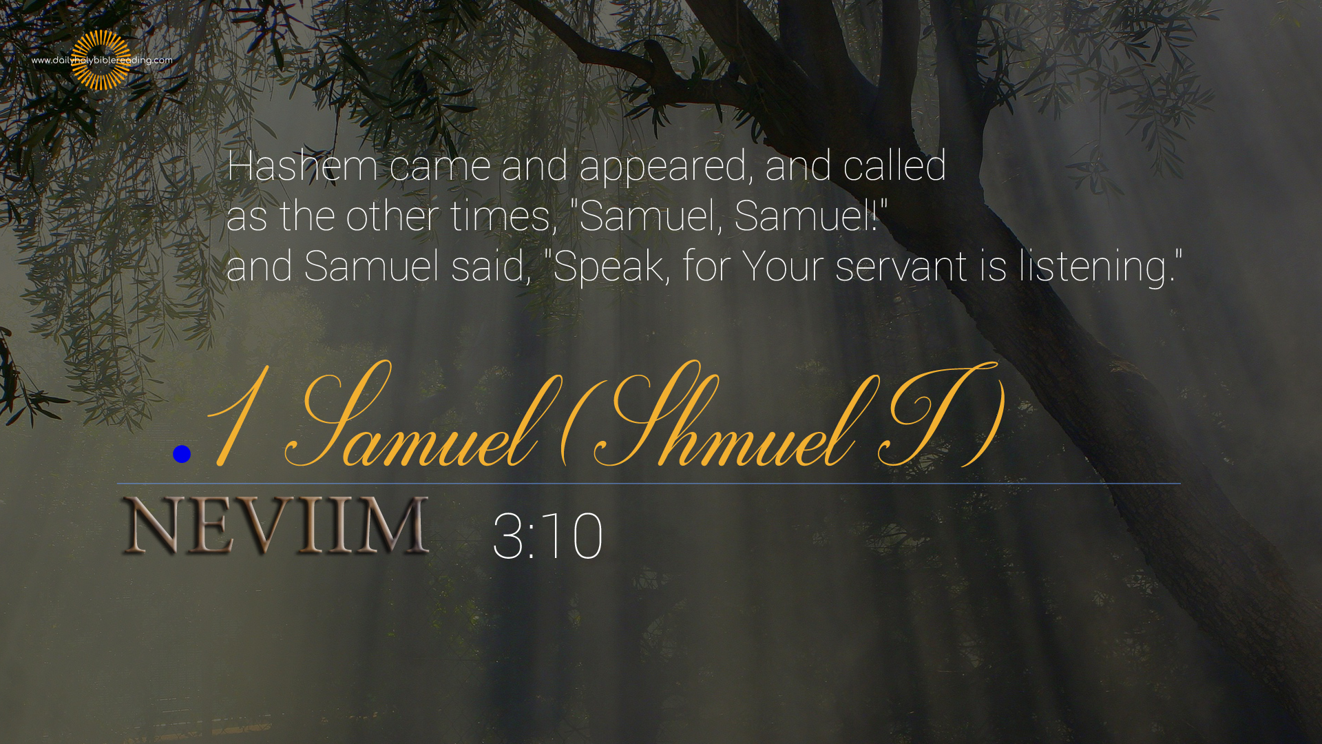 1 SAMUEL Chapter 4 | Daily Holy Bible Reading