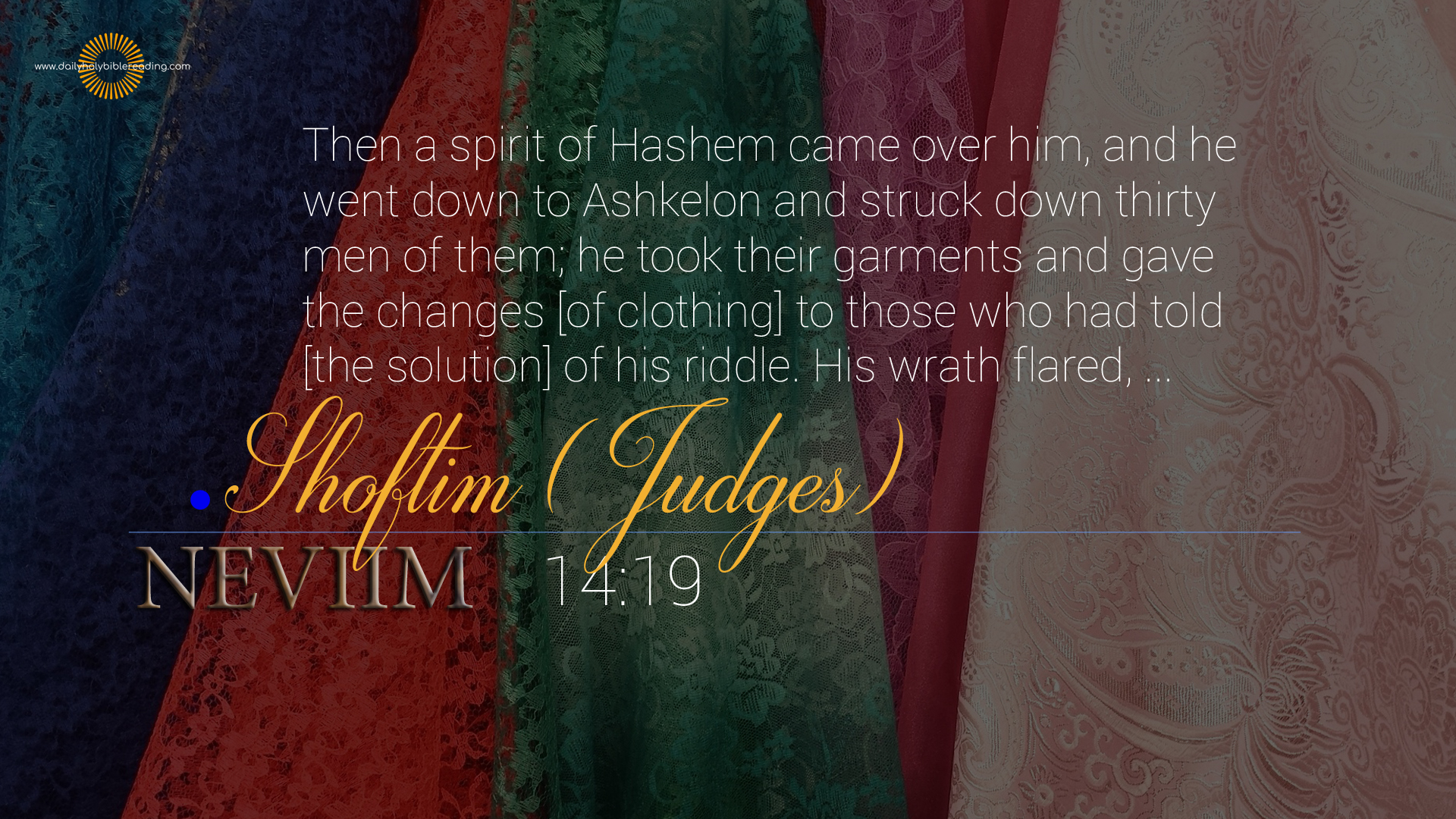 JUDGES Chapter 20 | Daily Holy Bible Reading