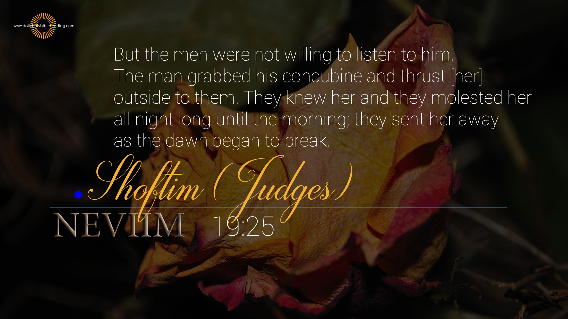 JUDGES Chapter 20 | Daily Holy Bible Reading