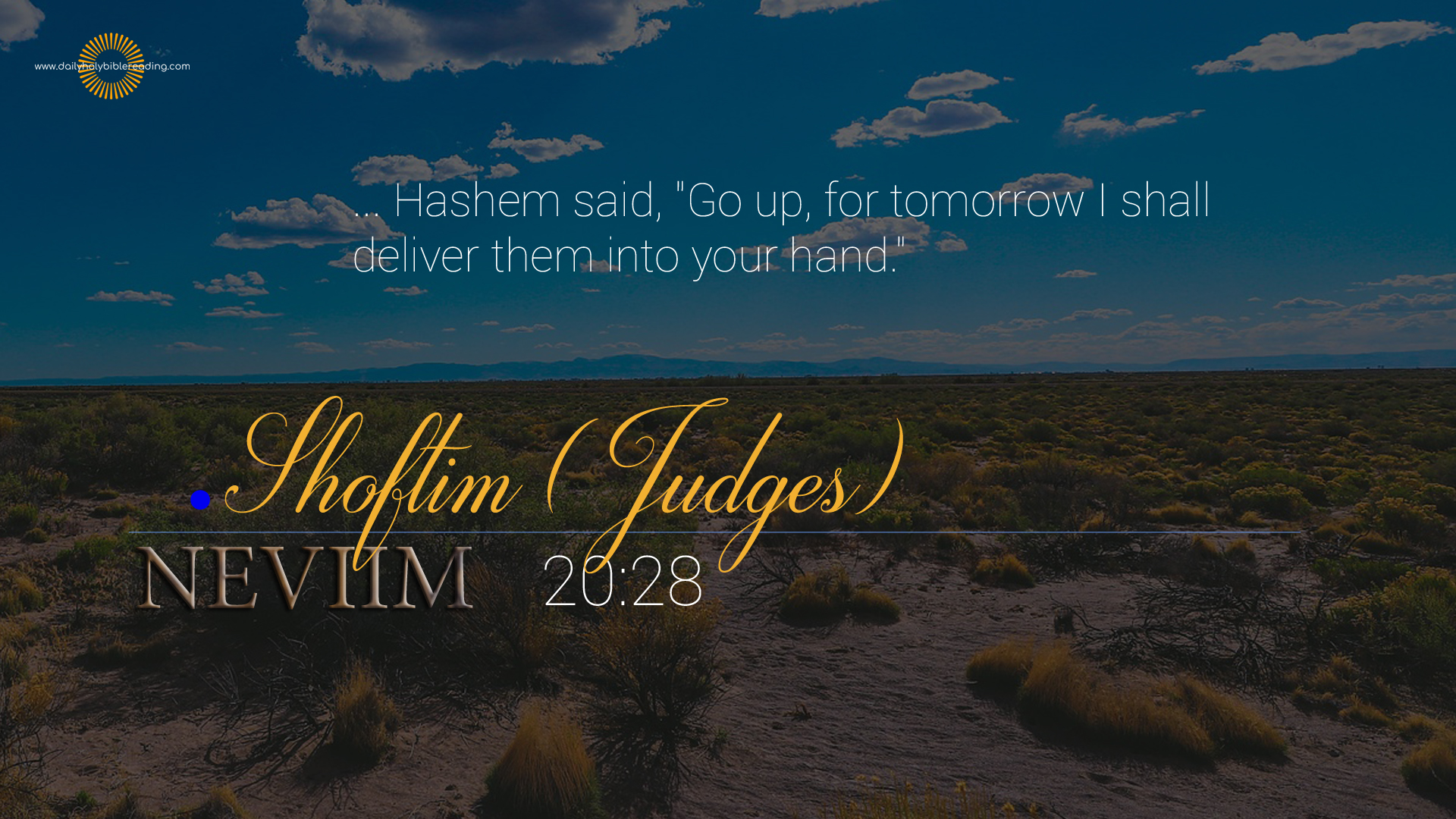 JUDGES Chapter 20 | Daily Holy Bible Reading