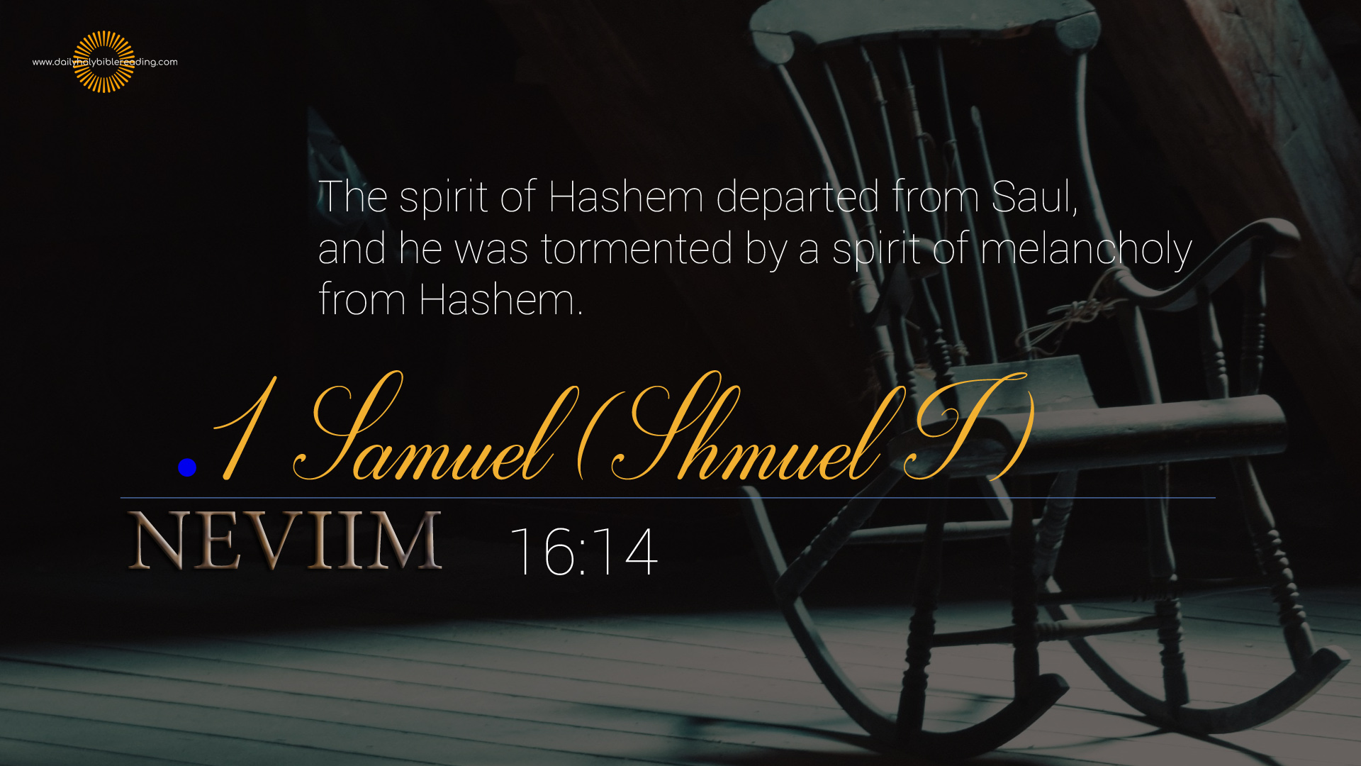 1 SAMUEL Chapter 1 | Daily Holy Bible Reading