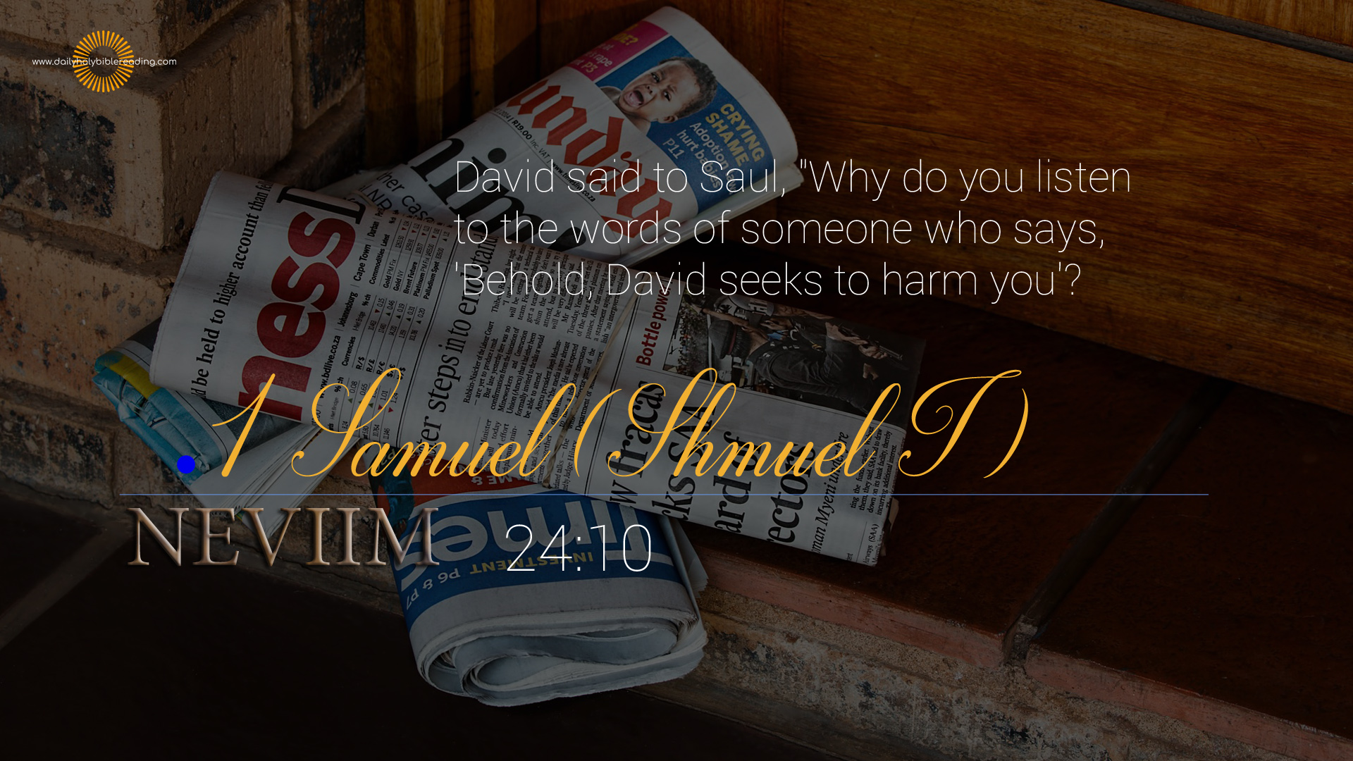 1 SAMUEL Chapter 2 | Daily Holy Bible Reading