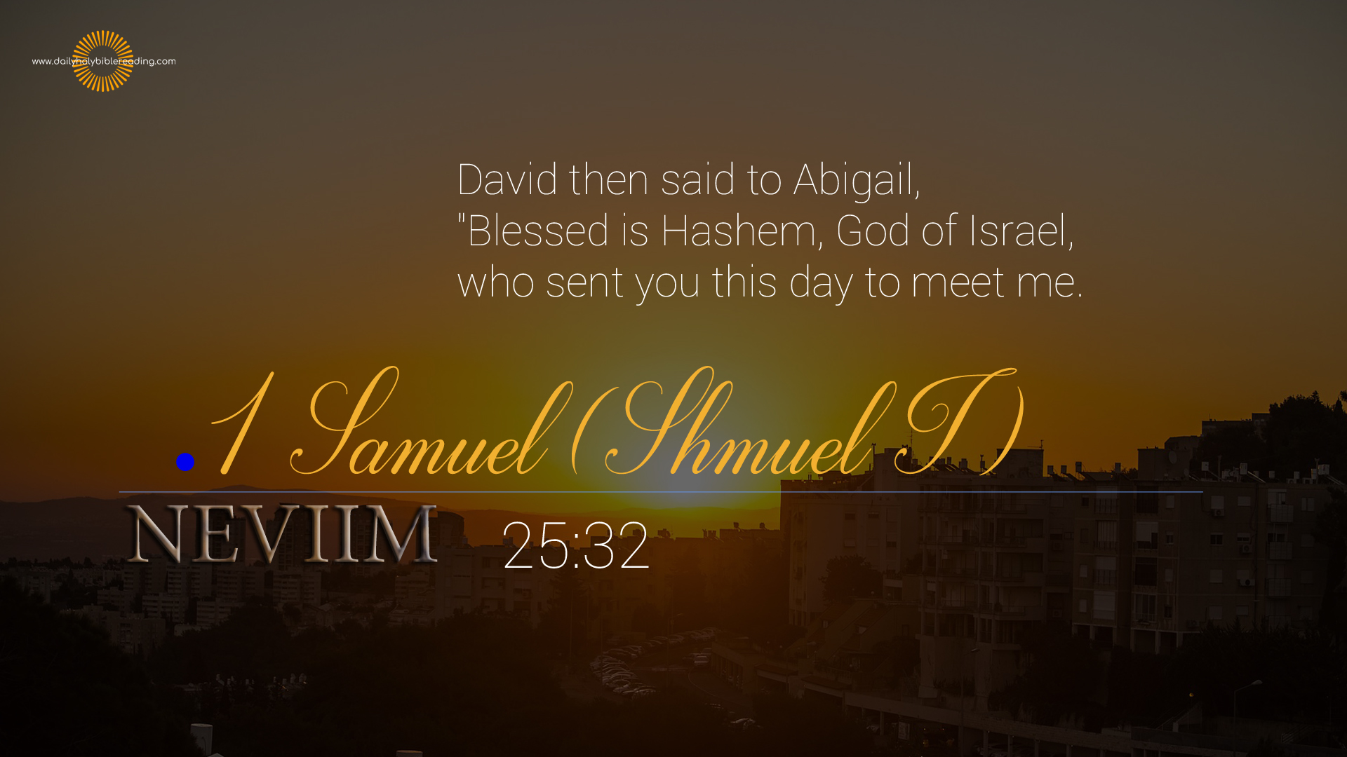 1 SAMUEL Chapter 30 | Daily Holy Bible Reading