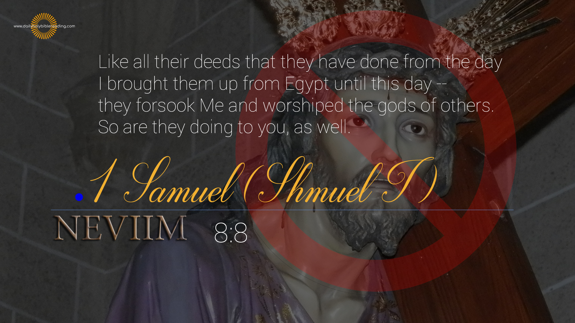 1 SAMUEL Chapter 8 | Daily Holy Bible Reading
