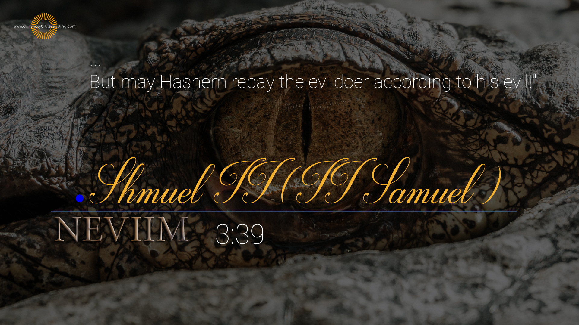 II SAMUEL Chapter 3 | Daily Holy Bible Reading