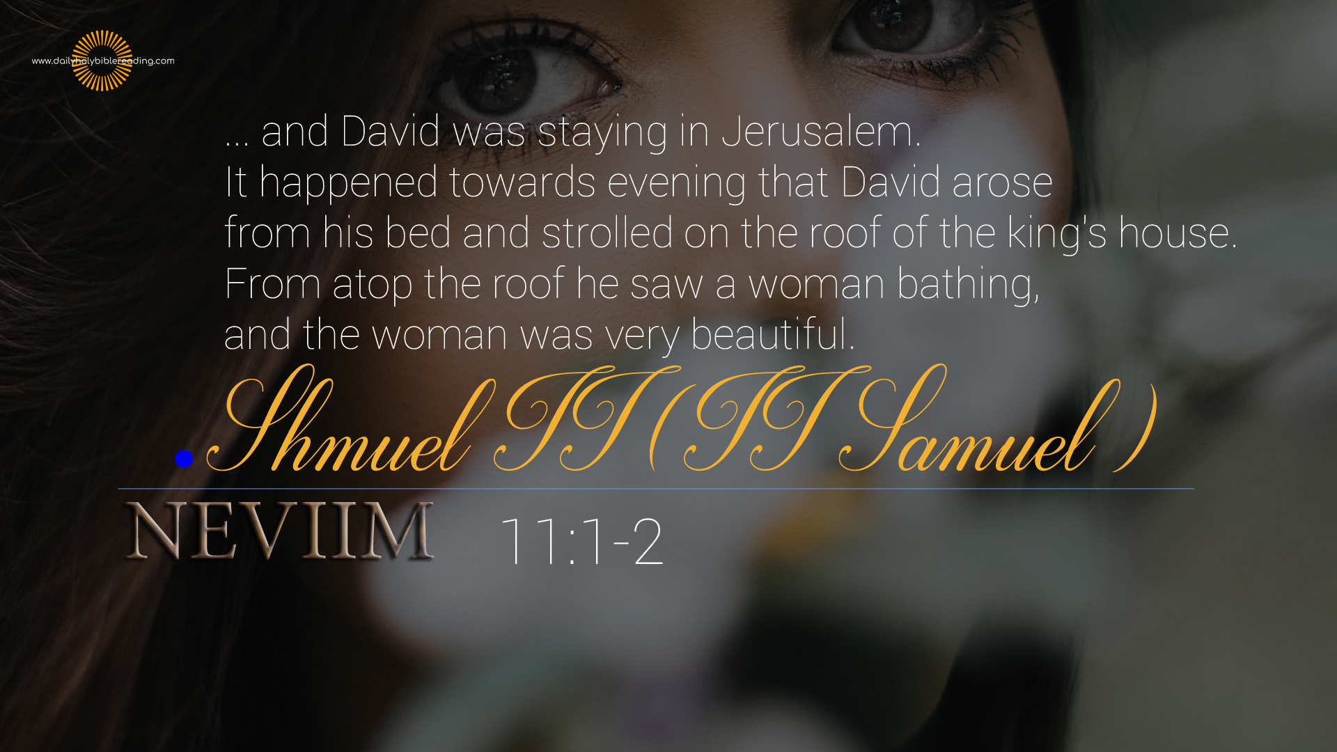 1 SAMUEL Chapter 1 | Daily Holy Bible Reading