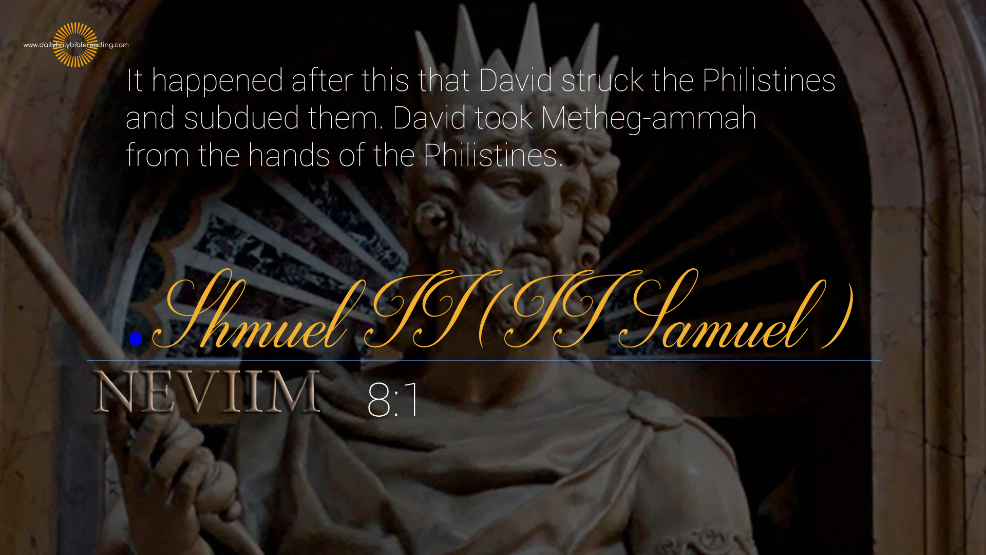 II SAMUEL Chapter 1 | Daily Holy Bible Reading