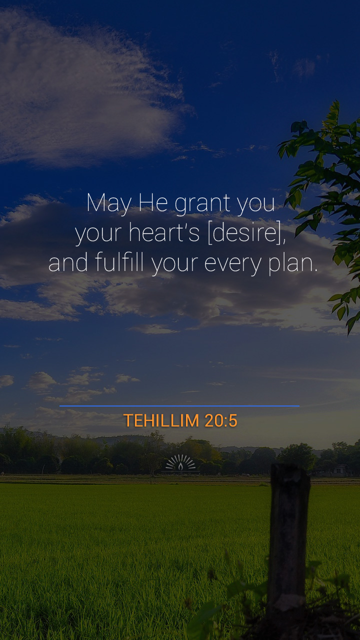 Psalms Chapter 20 | Psalms on G-d as Your | One Chapter A Day