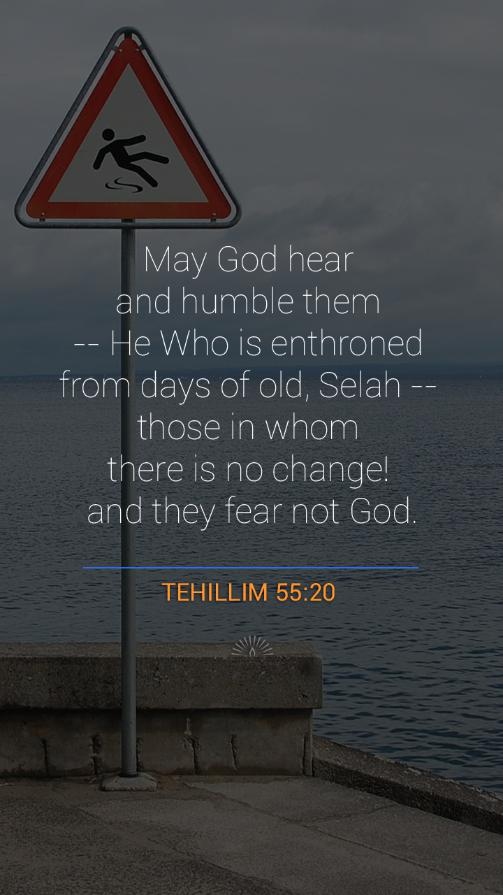 Psalms Chapter 55 | Daily Holy Bible Reading