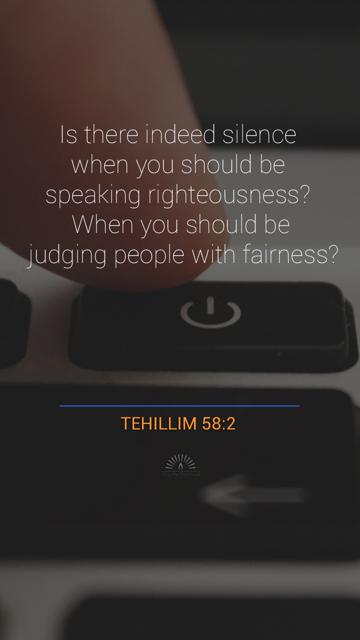 Psalms Chapter 58 | Daily Holy Bible Reading