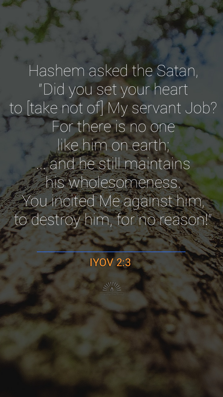 Job Chapter 2 | Daily Holy Bible Reading