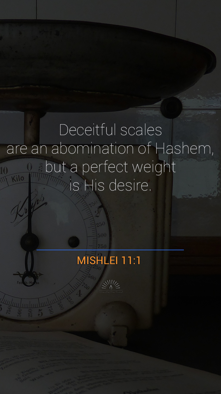 Proverbs Chapter 11 | Daily Holy Bible Reading