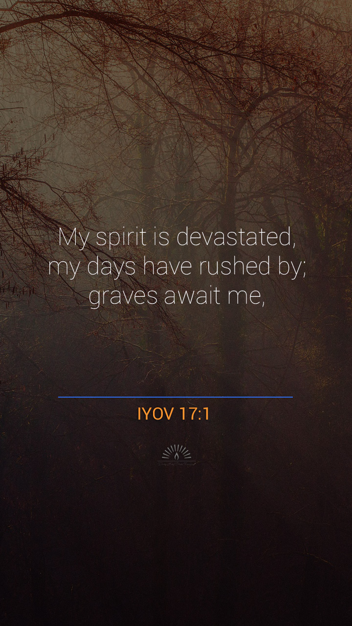 Job Chapter 17 | Daily Holy Bible Reading