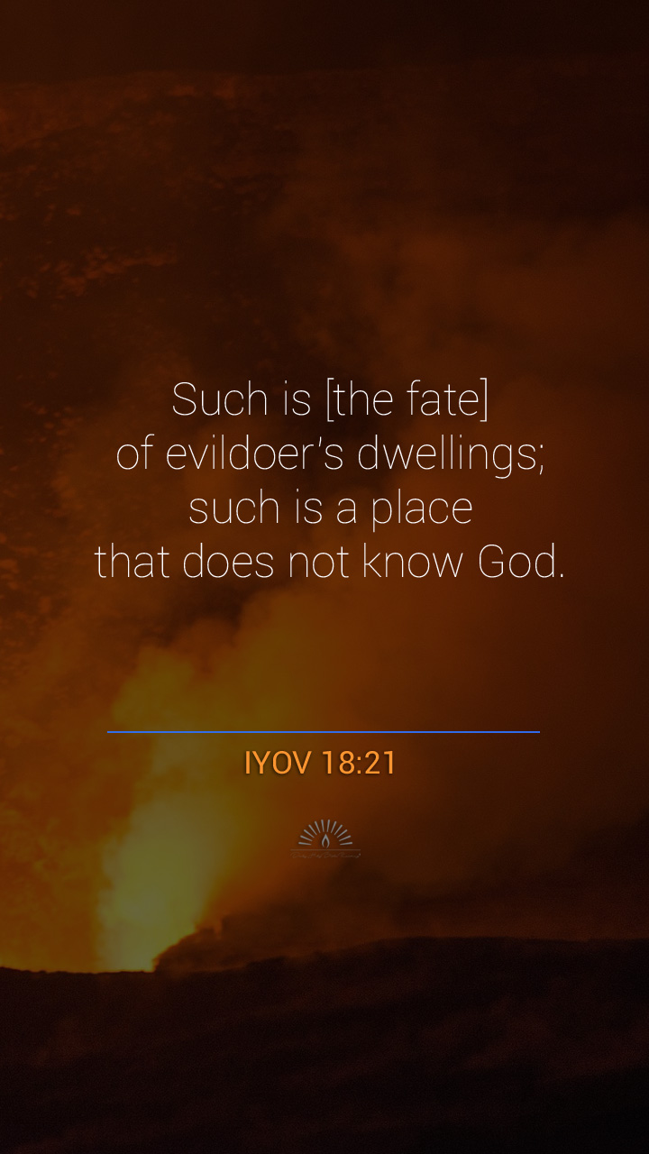 Job Chapter 18 | Daily Holy Bible Reading