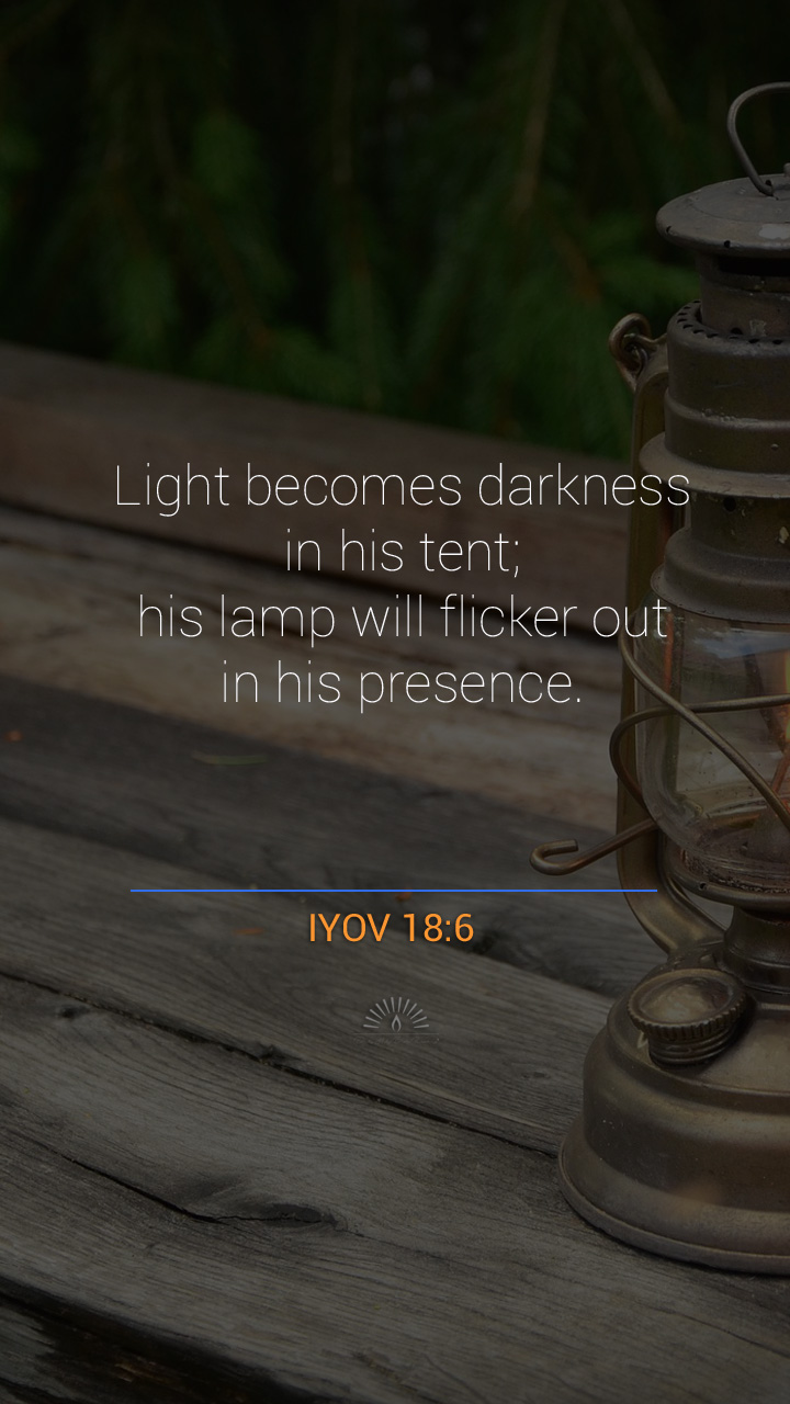 Job Chapter 18 | Daily Holy Bible Reading