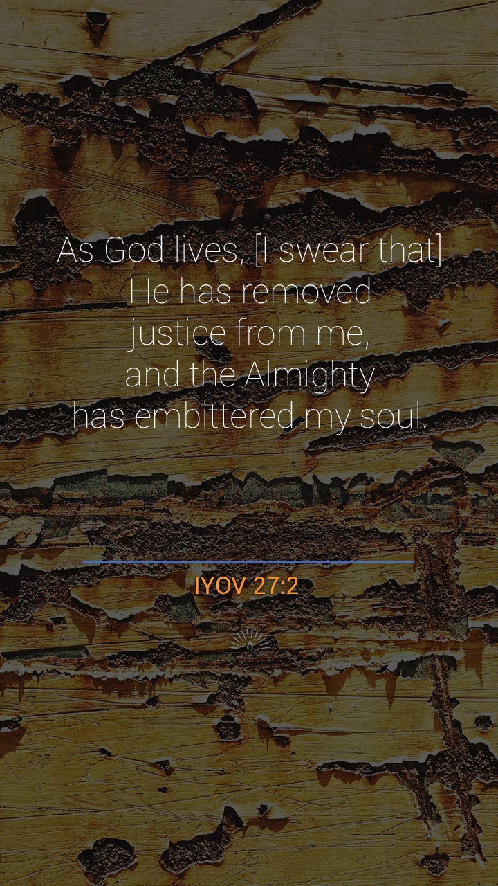 Job Chapter 27 | Daily Holy Bible Reading