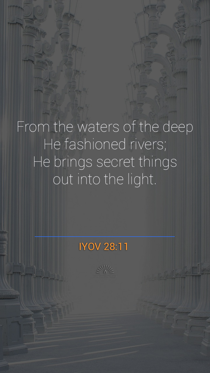 Job Chapter 28 | Daily Holy Bible Reading