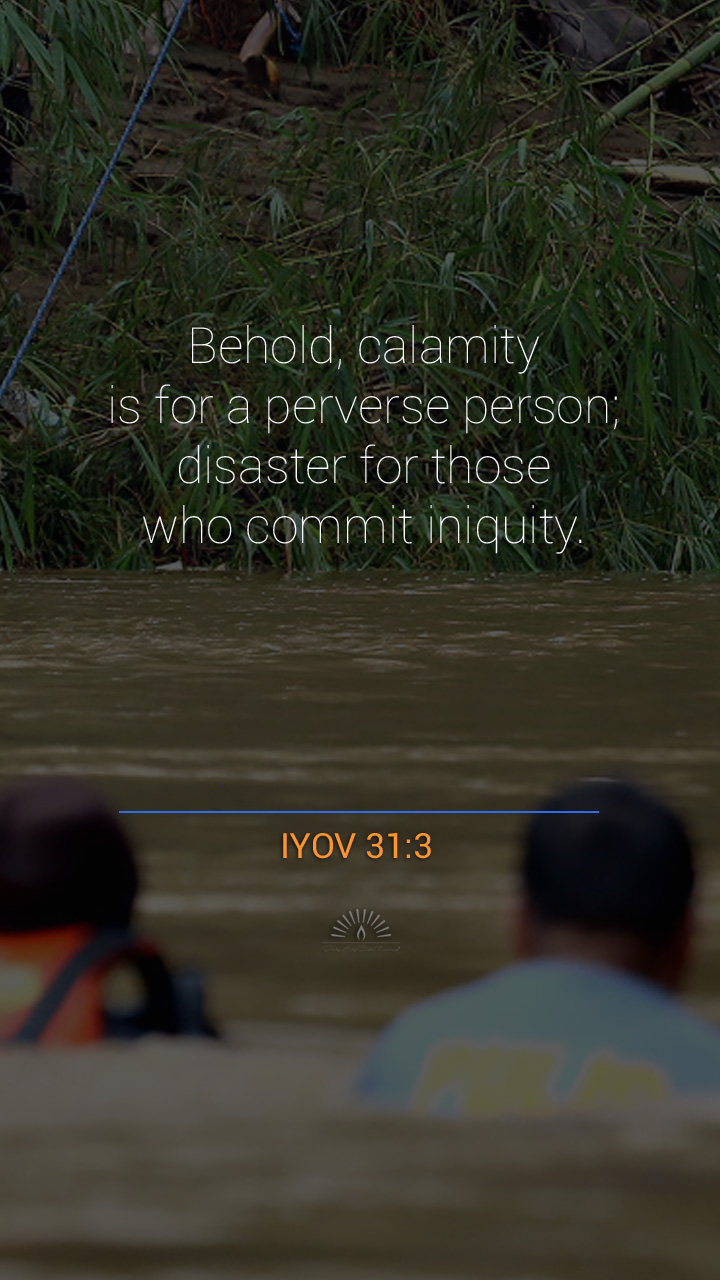 Job Chapter 31 | Daily Holy Bible Reading