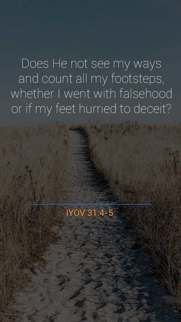 Job Chapter 31 | Daily Holy Bible Reading