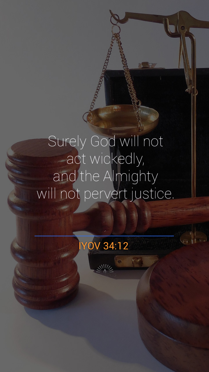 Job Chapter 34 | Daily Holy Bible Reading