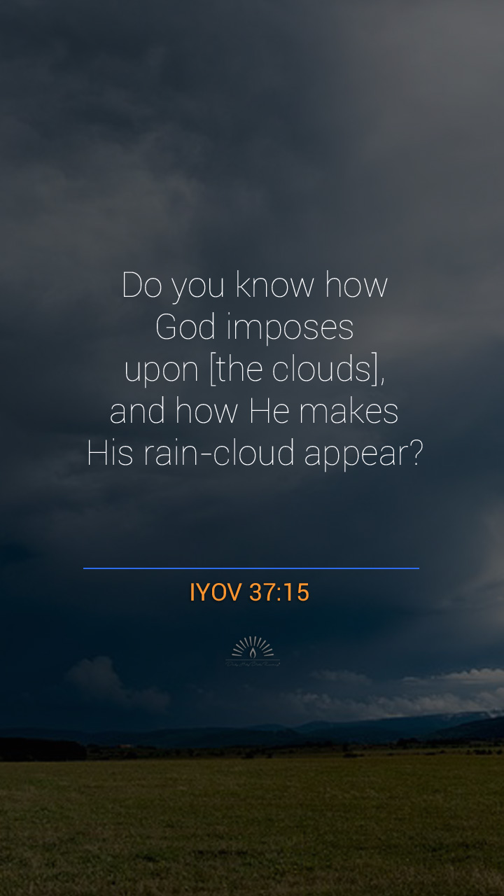 Job Chapter 37 | Daily Holy Bible Reading