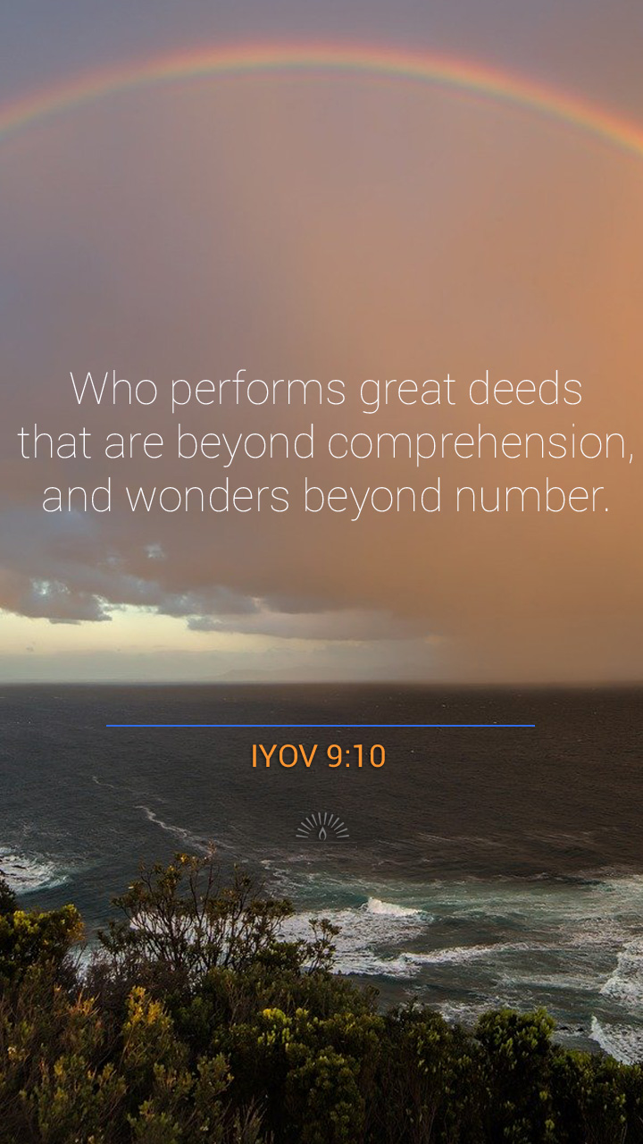 Job Chapter 9 | Daily Holy Bible Reading